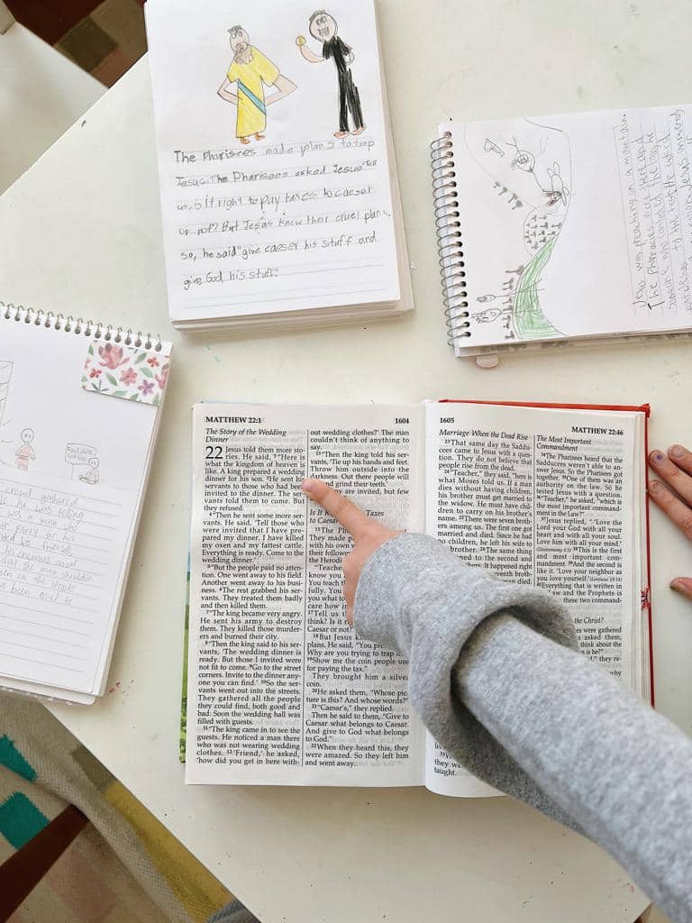 Studying the Bible in our Homeschool - Juice Box Homeschool